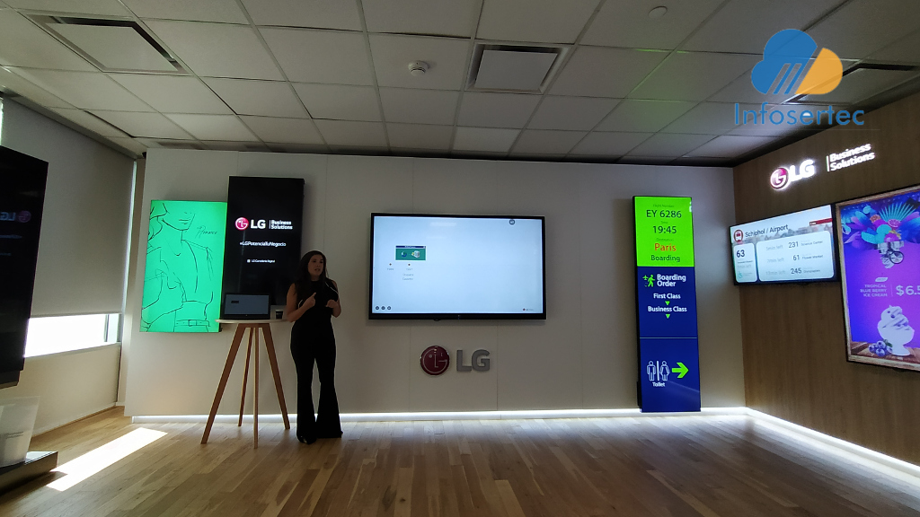 #Argentina – LG presenta su primera pantalla interactiva para entornos ...
