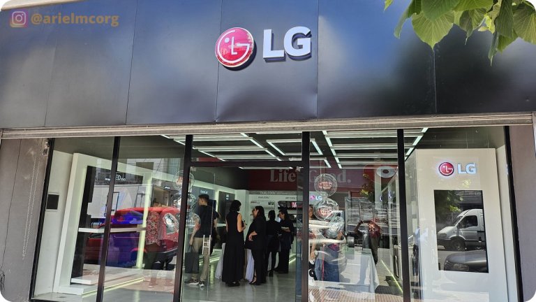 #Argentina – LG Electronics inauguró su tercera tienda en el país