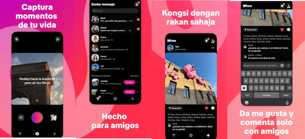 #TikTok lanzo un clon de Instagram, el mismo se llama Whee